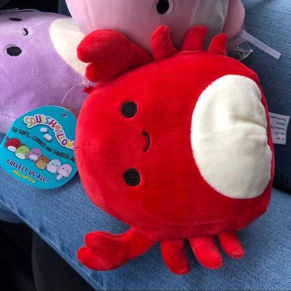 Squishmallows | Accessories | Squishmallow Crab Sea Collection | Poshmark